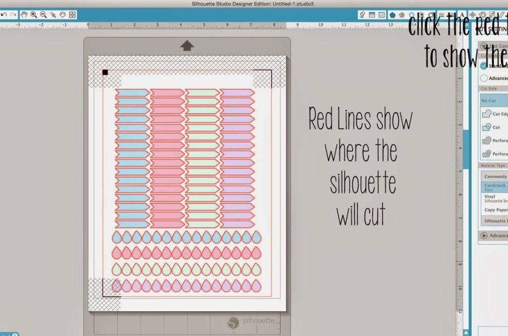 Silhouette Printing & Cutting Stickers Tutorial Series: Getting Started ...