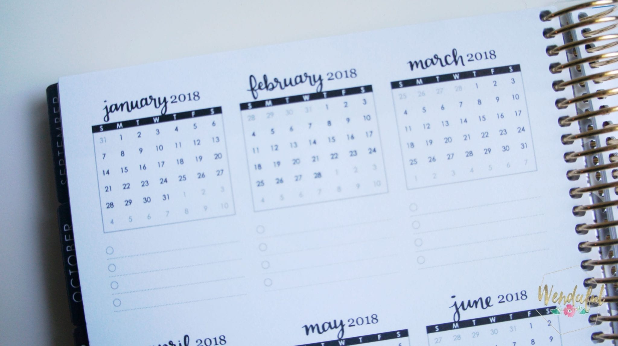 New 2016-2017 Erin Condren Neutral Planner | Wendaful Planning